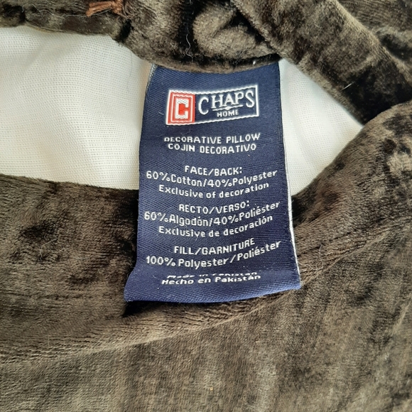 Chaps | Accents | Chaps Rare Velvet Decorative Pillow Deep Forest Green ...